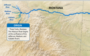 Missouri River: Map, Origin, Course, Mouth, Basin, Tributaries, Dams ...